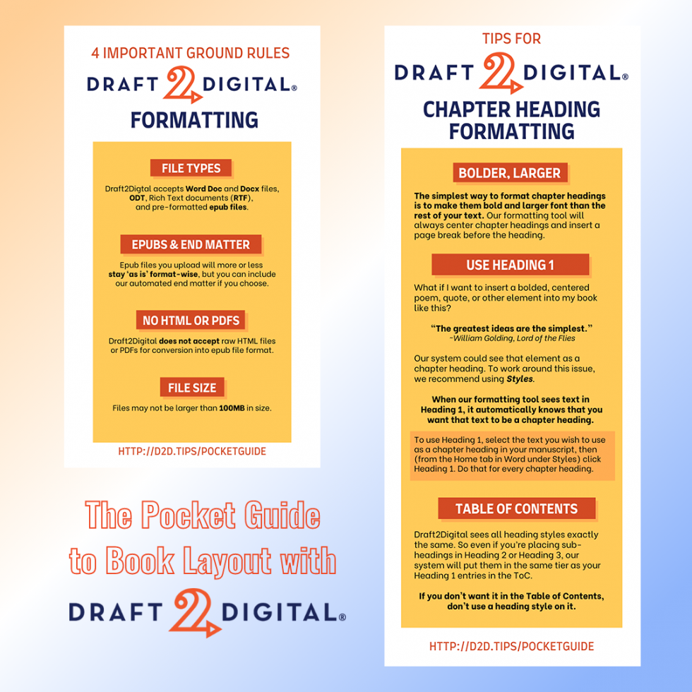 The Pocket Guide to eBook Layout - Draft2Digital | Blog