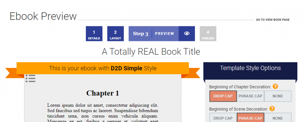Starting Your New Ebook with D2D Step-by-Step - Draft2Digital | Blog