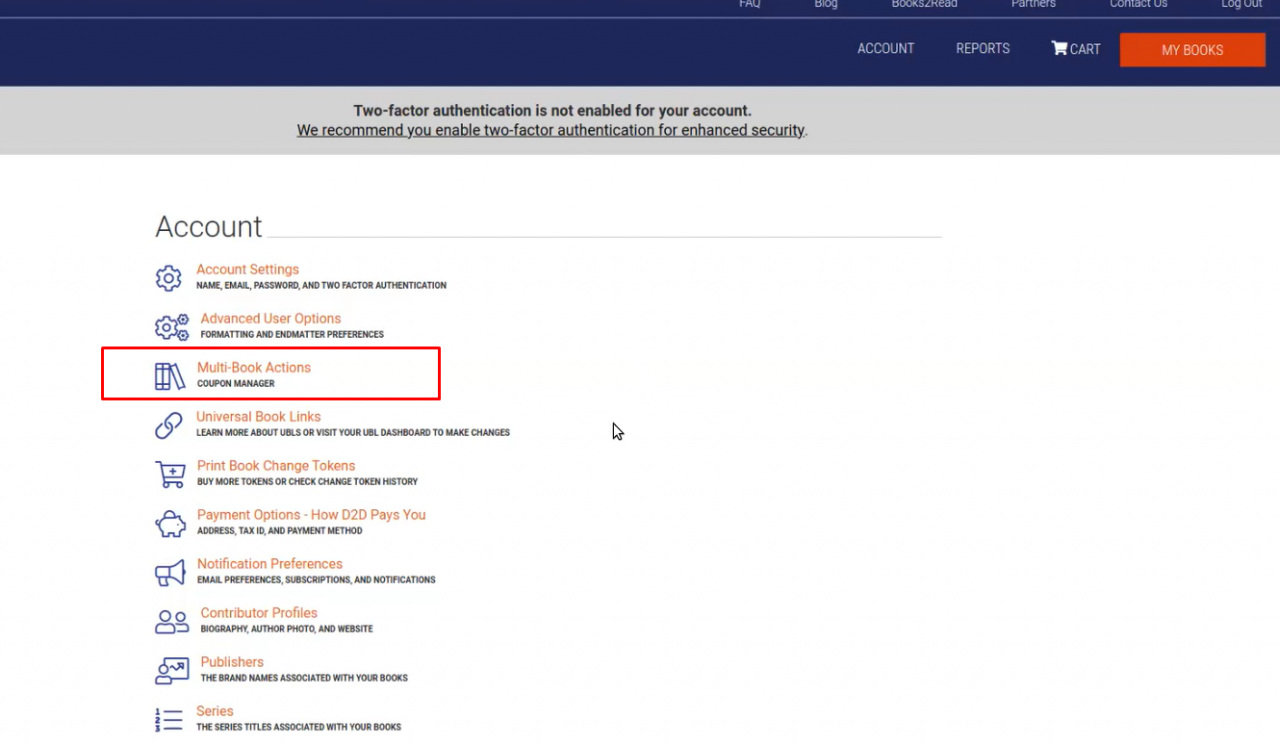Using D2D's Coupon Manager Tool: A Guide! - Draft2Digital | Blog